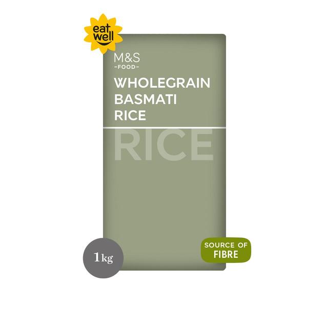 M&S Wholegrain Basmati Rice 1kg M&S 全粒バスマティライス 1kg – KENZENUK