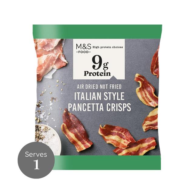 M&S Italian Style Pancetta Crisps 25g M&S イタリアンスタイル パンチェッタクリスプ 25g – KENZENUK