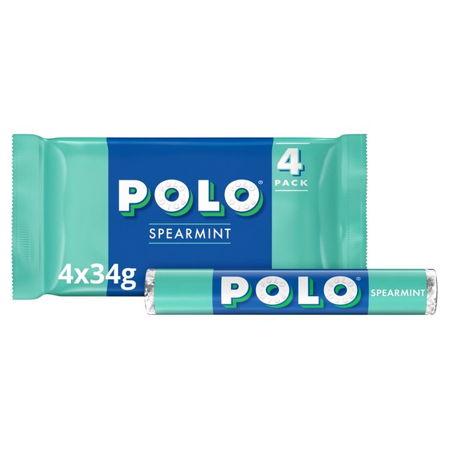 Polo Spearmint Tube 4 x 34g ポロ スペアミント チューブ 4 x 34g – KENZENUK