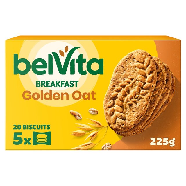 Belvita Golden Oats Breakfast Biscuits 5 per pack ベルヴィータ ゴールデン オーツ ブレッ ...