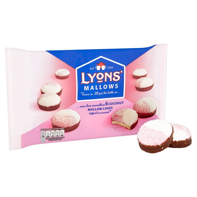 Lyons Coconut Mallows 125g ライオンズ ココナッツマローズ 125g – KENZENUK