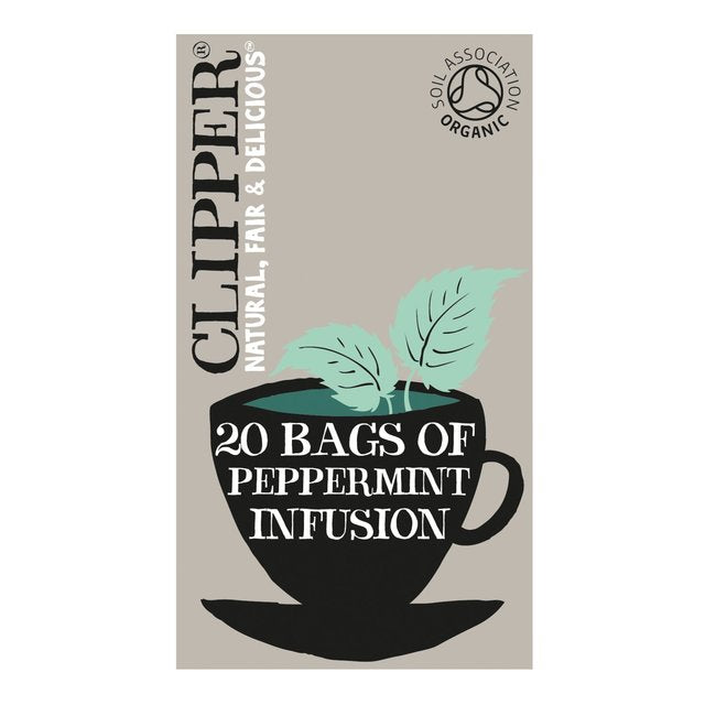 Clipper Organic Peppermint Tea Bags Infusion 20 per pack Clipper Organ ...