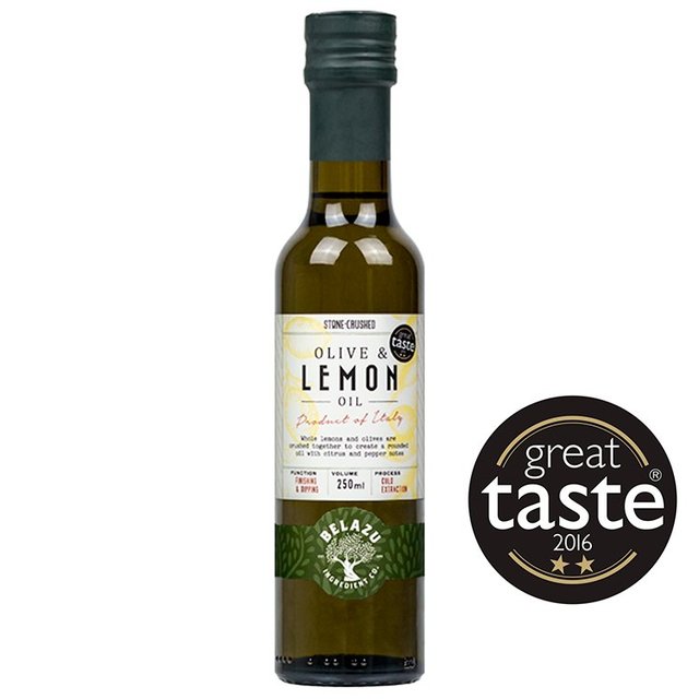 Belazu Lemon Infused Extra Virgin Olive Oil 250ml ベラズ レモンインフューズド エクストラ ...