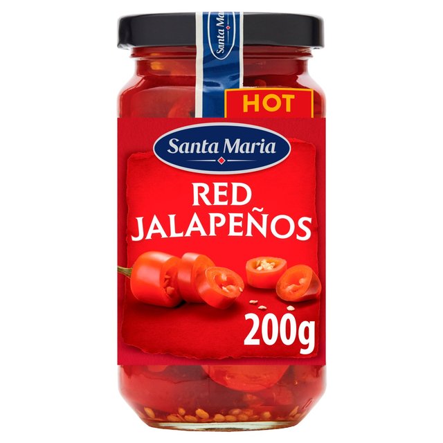 Santa Maria Red Jalapenos 200g サンタマリア レッドハラペーニョ 200g – KENZENUK