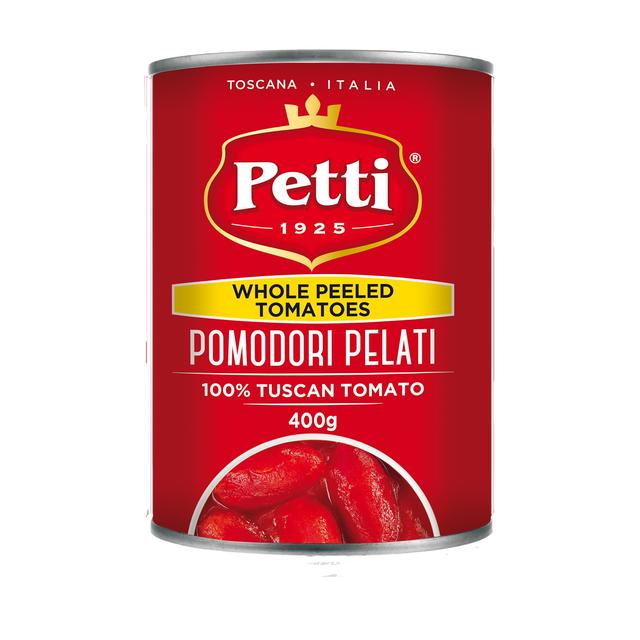 Petti 100% Italian Peeled Plum Tomatoes 400g Petti 100% Italian Peeled ...