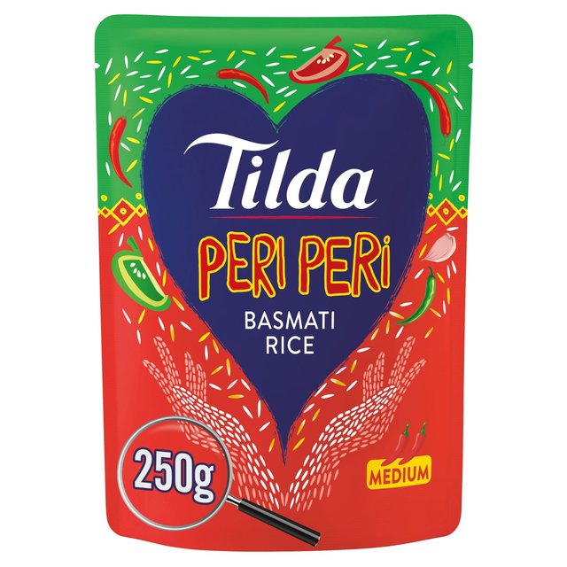 Tilda Microwave Peri Peri Basmati Rice 250g ティルダ 電子レンジ ペリペリ バスマティ ライス ...