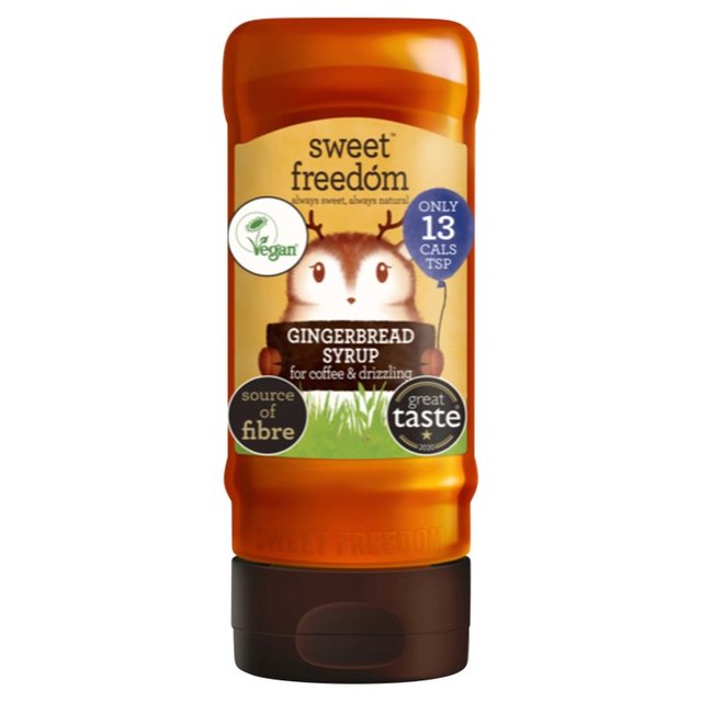 Sweet Freedom Gingerbread Flavoured Syrup 350g スイートフリーダム ジンジャーブレッド風味シロ ...