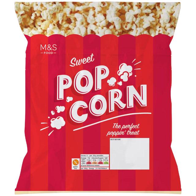 M&S Sweet Popcorn 80g M&S Marks & Spencer Sweet Popcorn 80 – KENZENUK