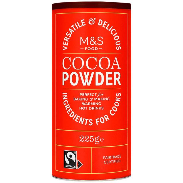 M&S Fairtrade Cocoa Powder 225g M&S マークス＆スペンサー フェアトレード ココアパウダー 225g ...