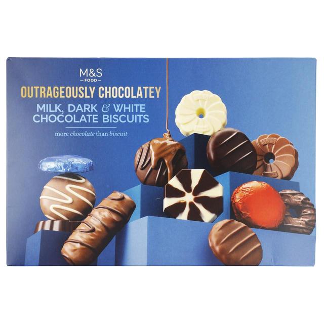 M&S Chocolate Biscuit Selection 450g M&S マークス＆スペンサー チョコレートビスケットセレクション ...