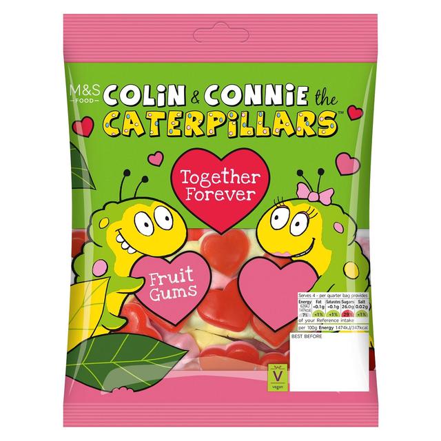 M&S Colin & Connie The Caterpillar Fruit Gums 170g M&S マークス＆スペンサー コリン ...