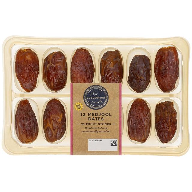 M&S Collection Medjool Dates Without Stones 12 per pack M&S コレクション メジュ ...