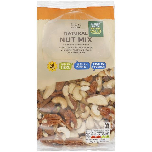 M&S Natural Mixed Nuts 750g M&S ナチュラルミックスナッツ 750g – KENZENUK