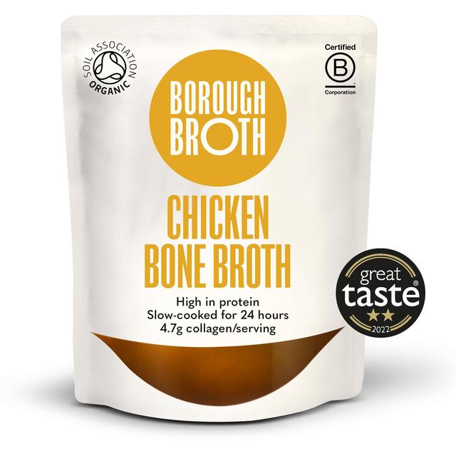 Borough Broth Co. Free-Range Organic Chicken Bone Broth Large Pack 1kg ...