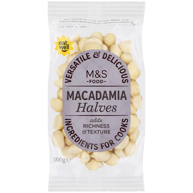 M&S Macadamia Halves 100g M&S Macadamia Halves 100g – KENZENUK