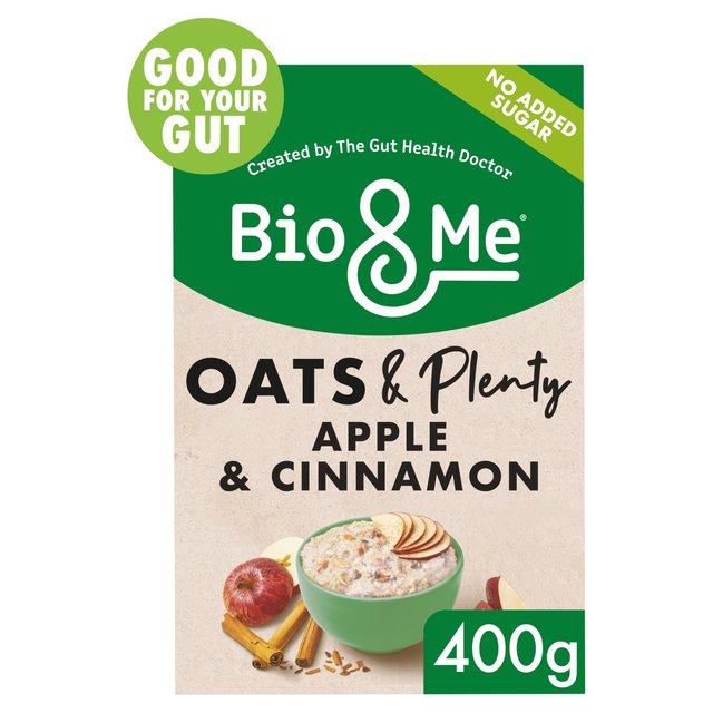 Bio&Me Porridge Apple & Cinnamon Gut-Loving Prebiotic 400g Bio&Me ポリッジ ...