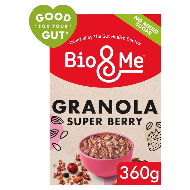 Bio&Me Super Berry Gut-Loving Prebiotic Granola 360g Bio&Me Su – KENZENUK