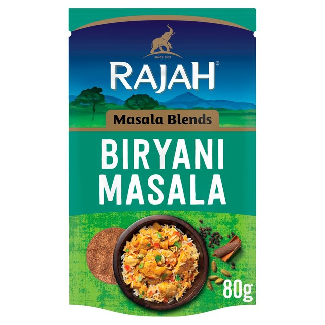 Rajah Spices Biryani Masala Powder 80g Rajah Spices Biryani Masala Pow ...