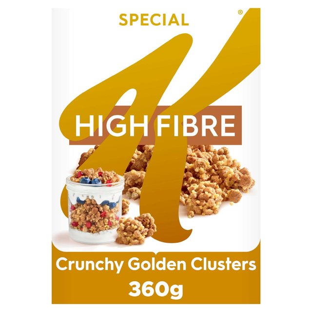 Kellogg Special K Crunchy Golden Clusters Breakfast Cereal 360g ケロッグ ス ...