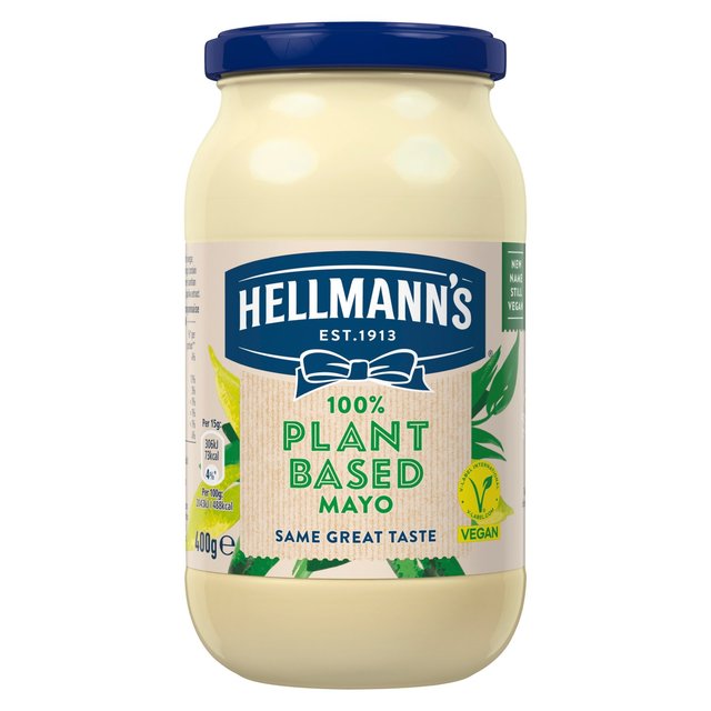 Hellmann's Plant Based Mayonnaise 400ml Hellmann's Plant Based Mayonna ...