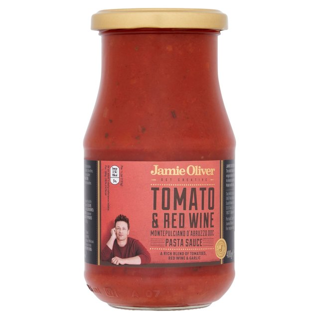 Jamie Oliver Tomato & Italian Red Wine Sauce for Bolognese 400g Ja ...
